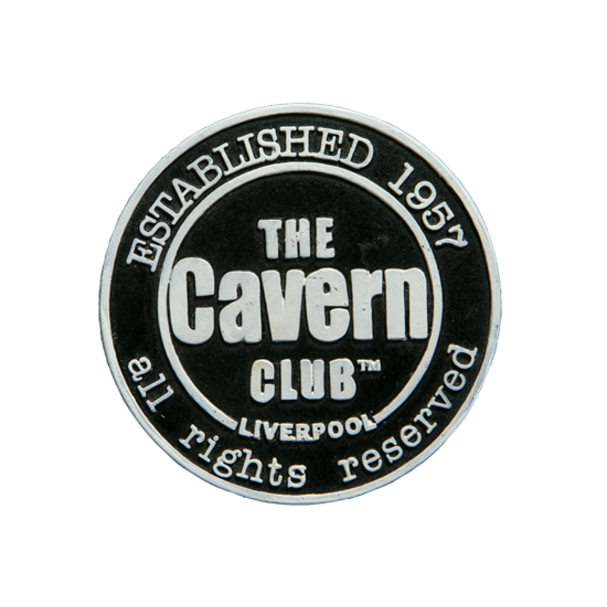 Round Cavern Club logo fridge magnet - Cavern Club